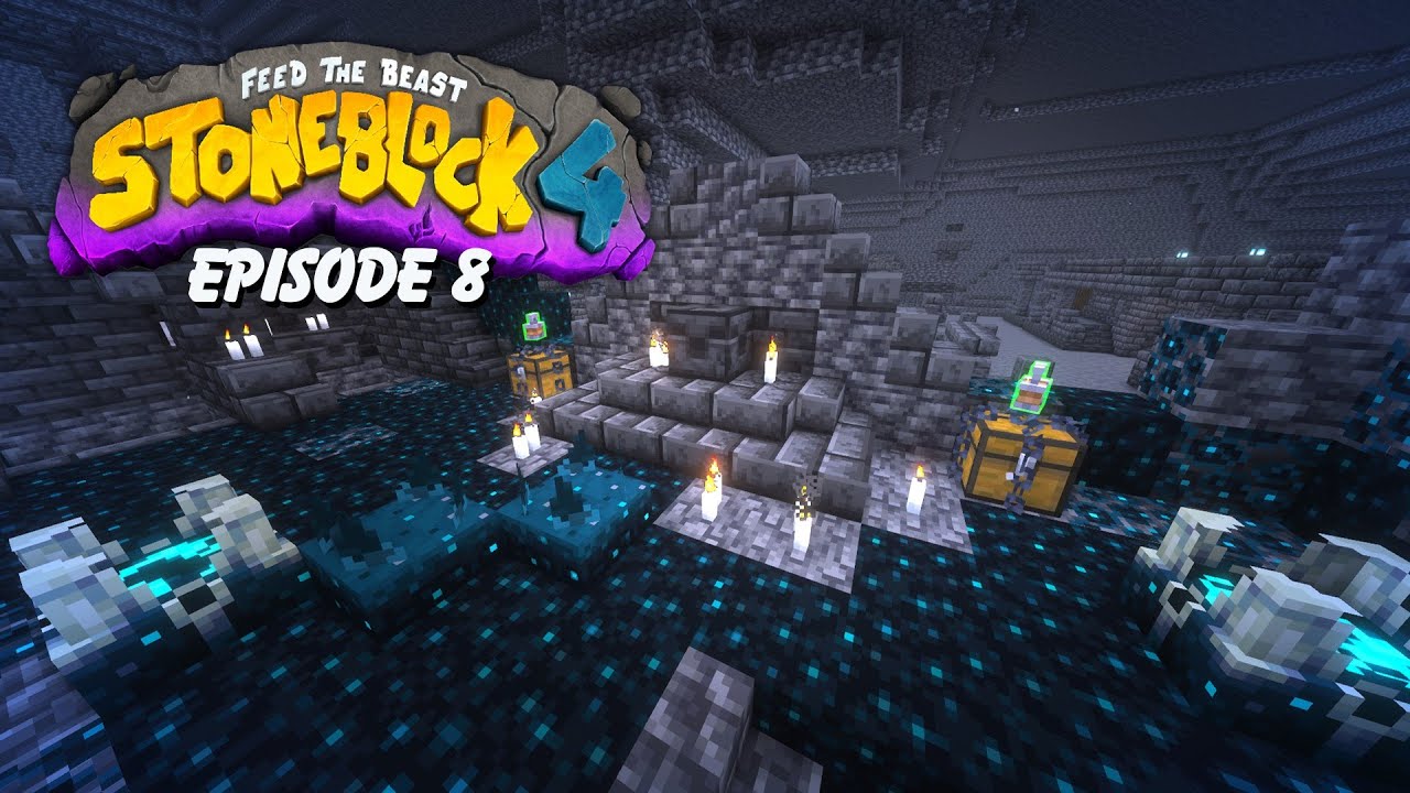 The Liminal Space of Ancient Cities - Echo Shards - FTB StoneBlock 4 #8 ...