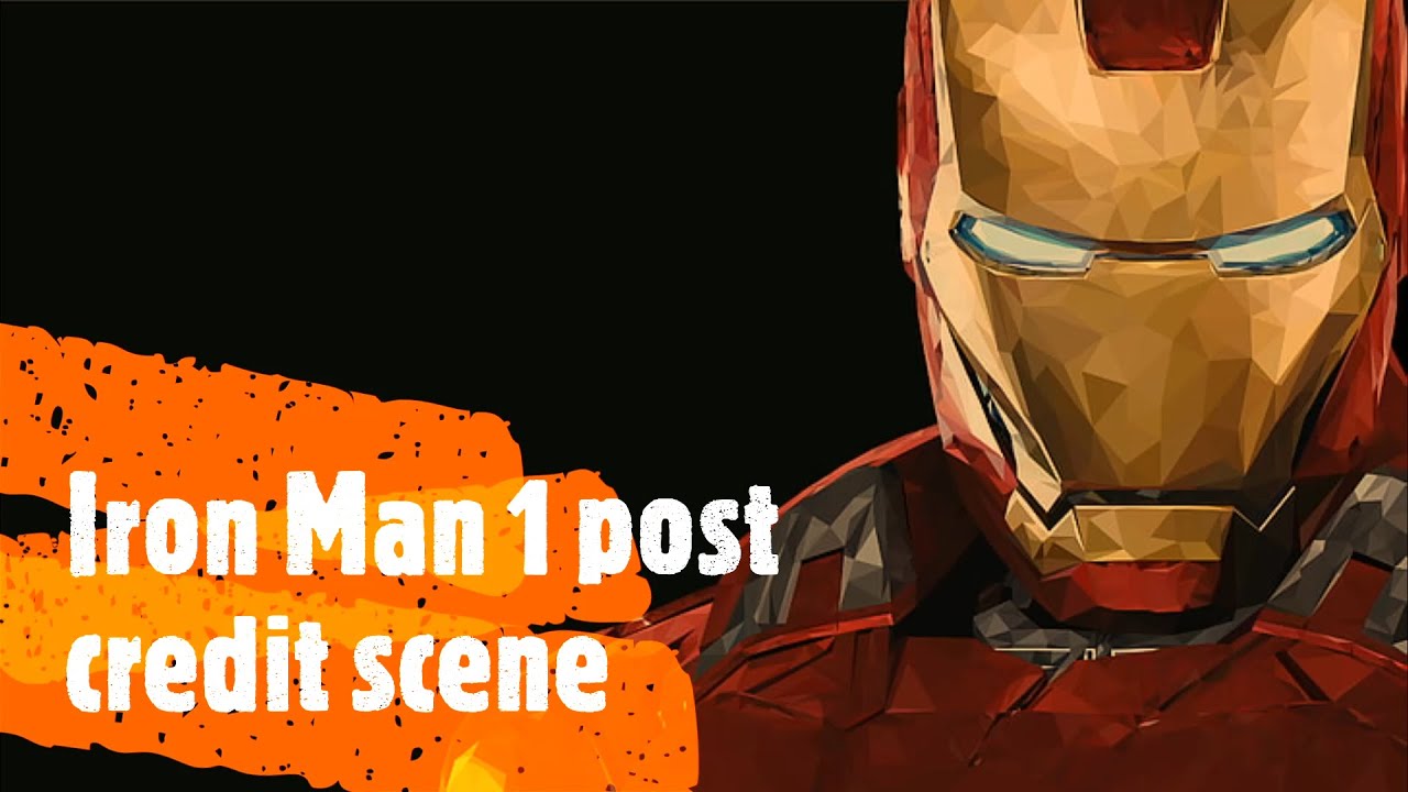 Iron Man 1 post credit scene || 2008 || marvel post credit scene - YouTube