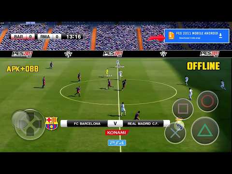 PES 2011 MOBILE ANDROID OFFLINE GRAFICOS PS4 REMASTERIZADO