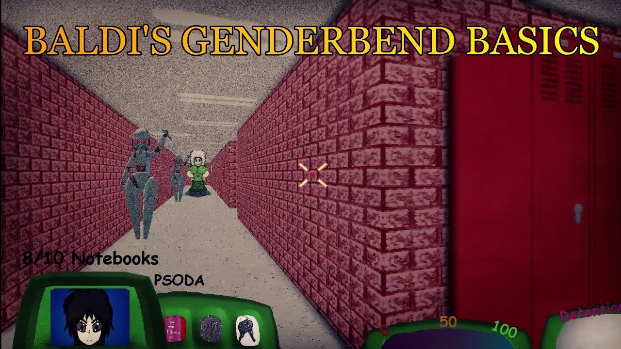 Baldis Genderbend Basics Baldis Basics Mod 102 Youtube