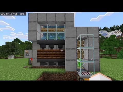 SIMPLE 1.21 AUTOMATIC PAPER FARM TUTORIAL in Minecraft Bedrock (MCPE ...
