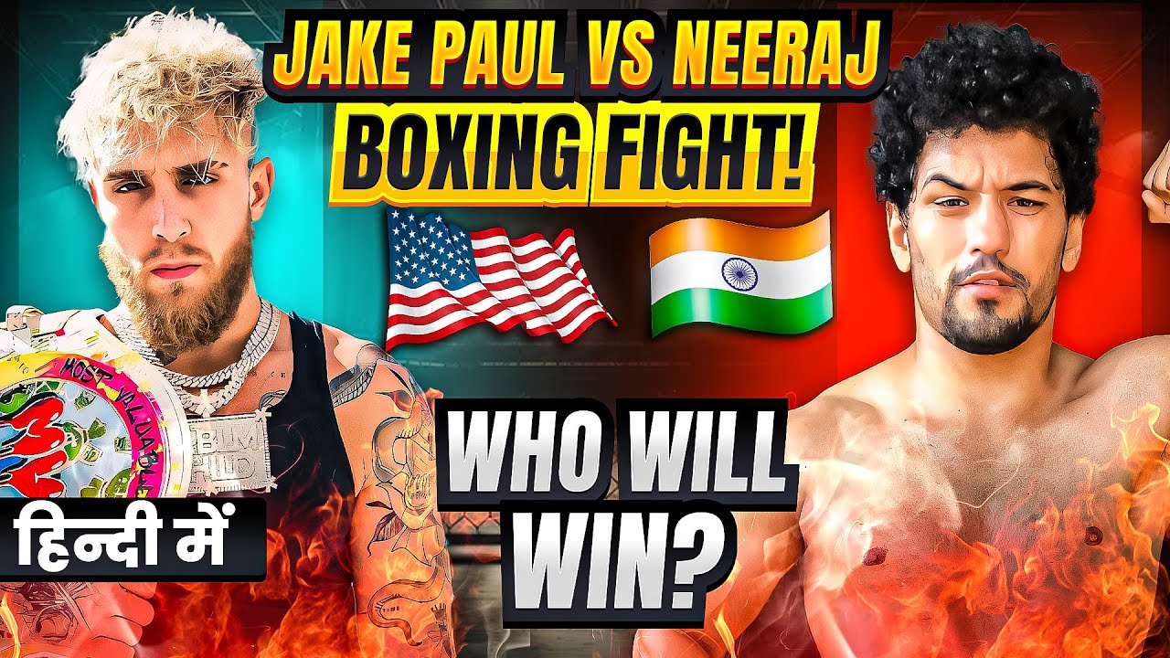 Indian Boxer NEERAJ GOYAT Challenge JAKE PAUL For a Boxing Fight ...