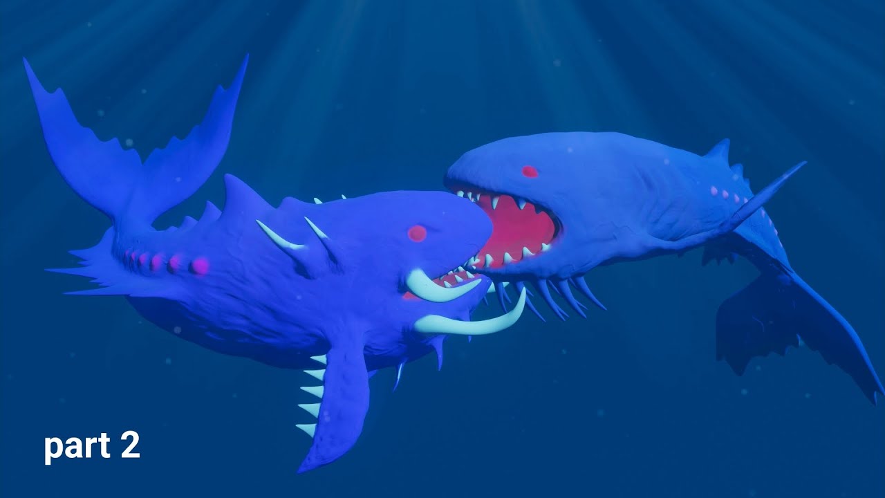 space bloop vs space julia beast vs space sea eater - YouTube