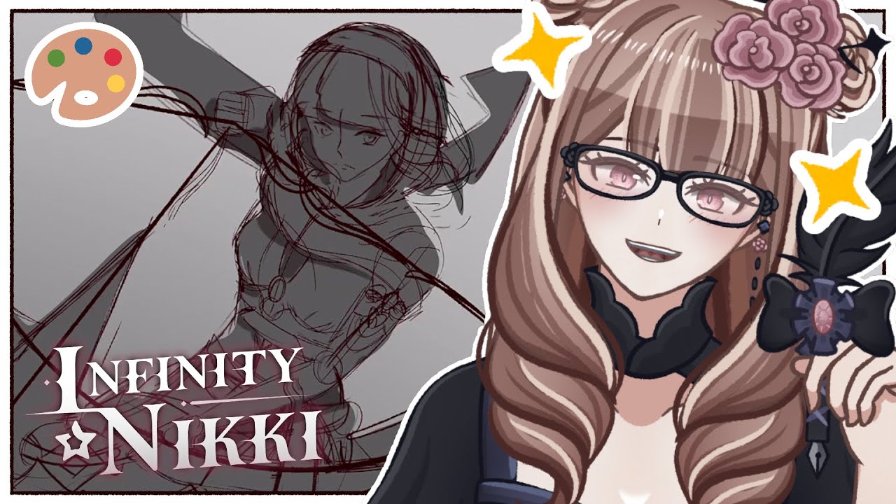 Art Stream 》Drawing Purifying Wind ┊ Infinity Nikki 2.0 ┊ SFW VTuber ...