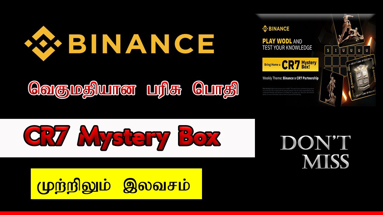 Binance WODL Mystery Box | CR7 Mystery Box free 2023 | NFT @Master ...