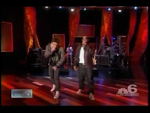 Jesse McCartney & Luda performing How Do You Sleep on Ellen