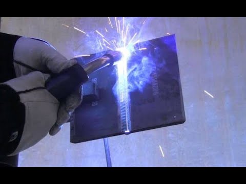 GMAW -S 3G Test Plate. MIG Welding 3g Vertical Open Root Plate Test ...