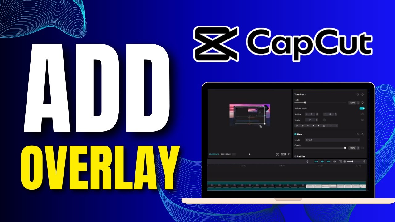 How To Add Overlay In CapCut PC - YouTube