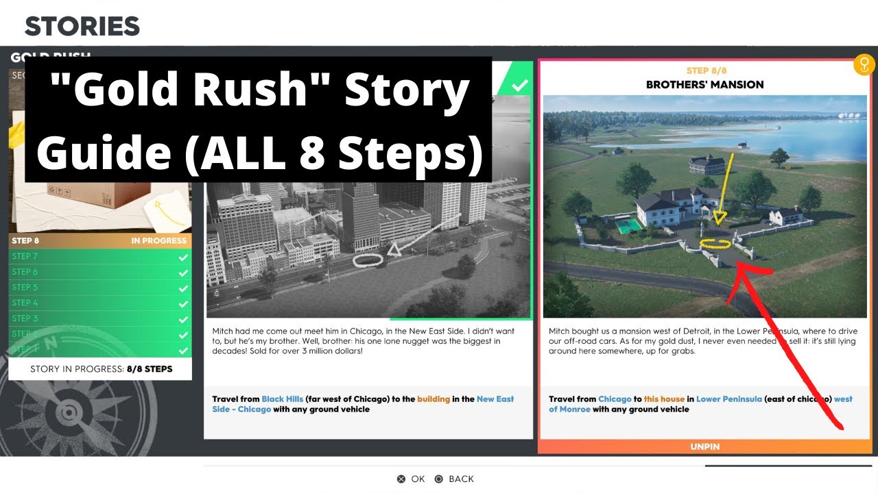 The Crew 2: "Gold Rush" Story Guide - ALL 8 Steps (Everything You Need ...