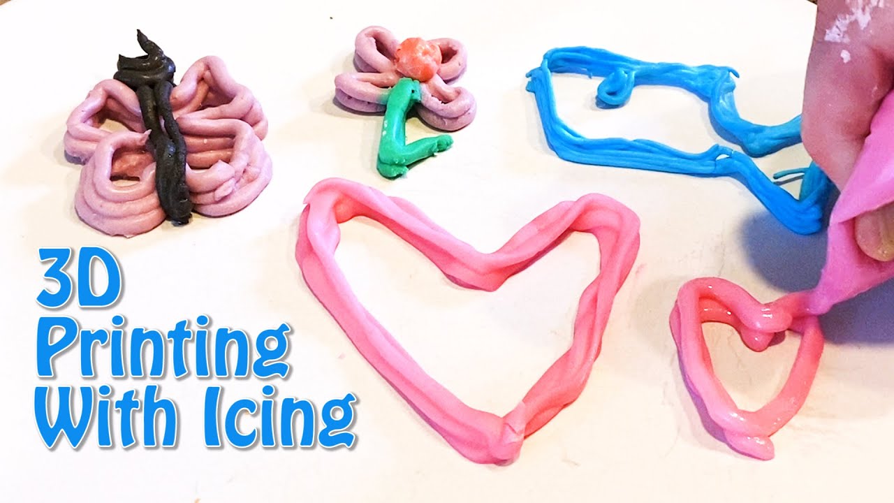 3D Printing with Icing (no 3D printer required!) | STEM Activity - YouTube