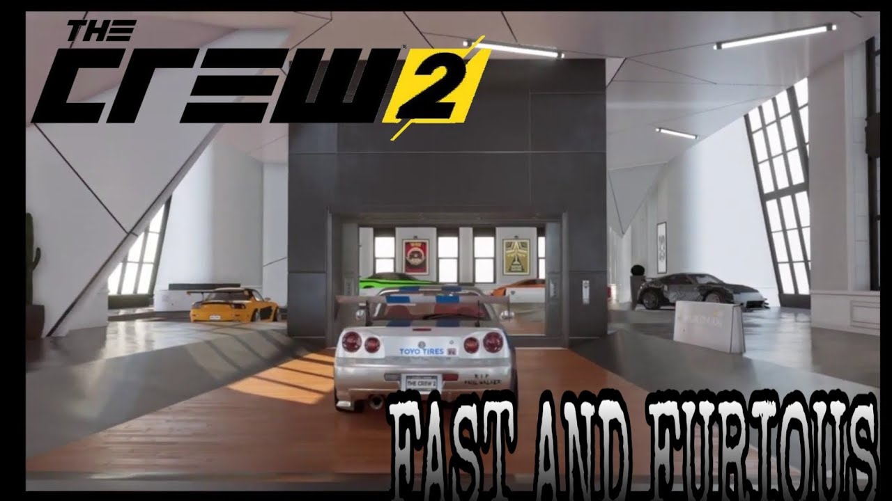 PRENSENTATION DE MON GARAGE FAST AND FURIOUS SUR THE CREW 2 - YouTube