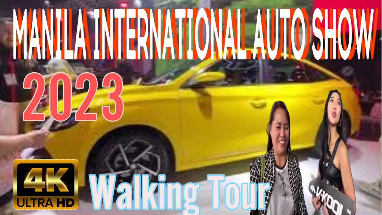 [4K]WALKING TOUR MANILA INTERNATIONAL AUTO SHOW I WORLD TRADE CENTER I ...