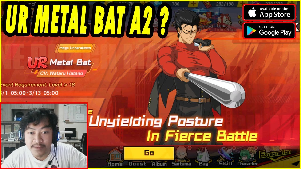 🔴(Live) UR METAL BAT GAK A2 MENDING DELETE :( [RTPVP & GACHA] - ONE ...