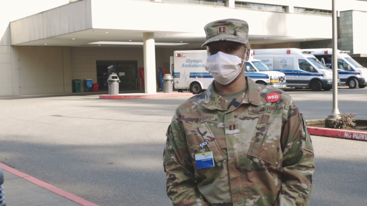 Members of the Washington National Guard continue to support hospitals ...