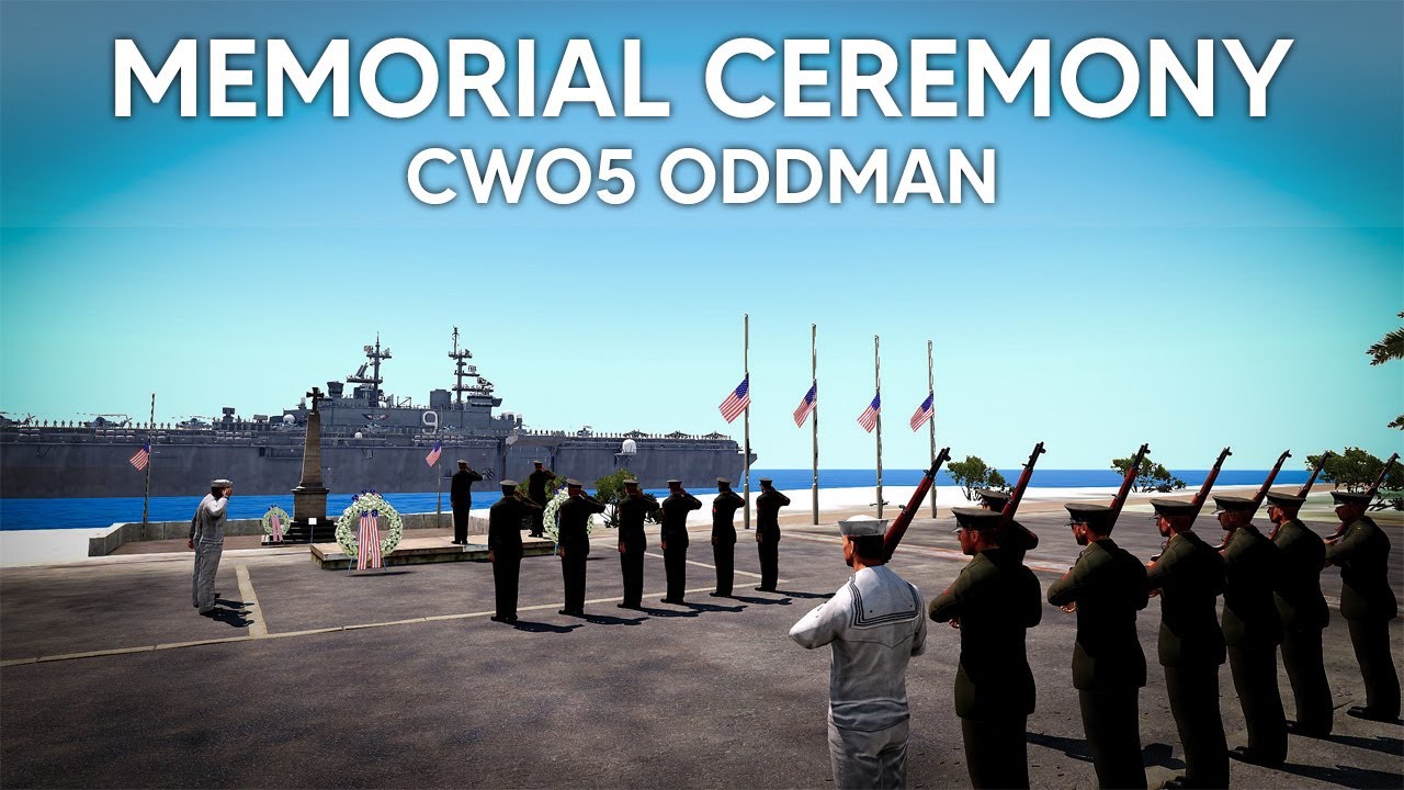 CWO5 Oddman Memorial Ceremony - YouTube