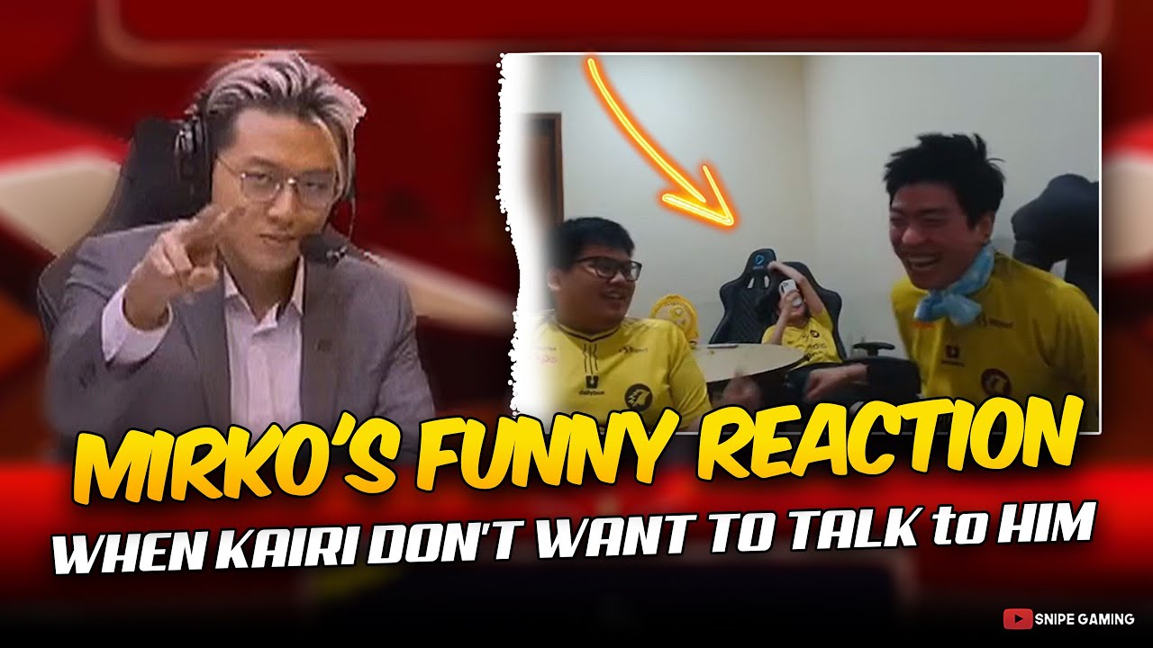 MIRKO's FUNNY REACTION, WHEN KAIRI DON'T WANT TO TALK to HIM. . . 😮 ...