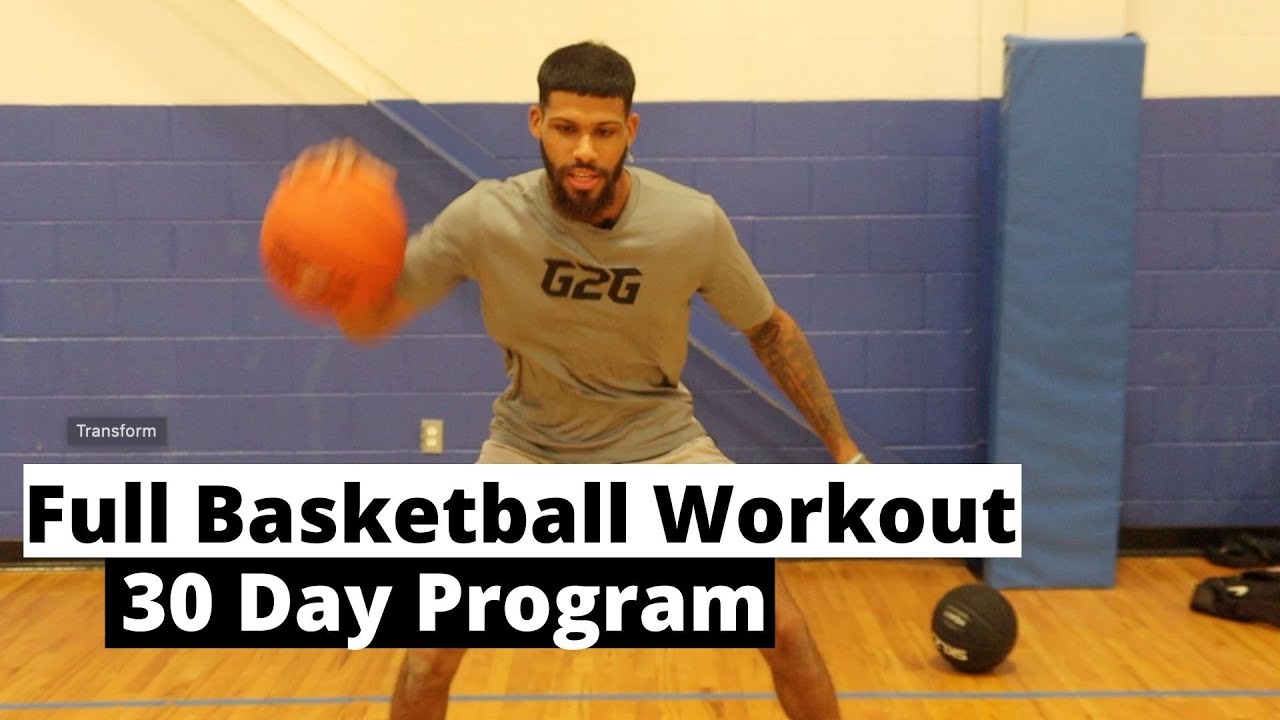 FULL Basketball Program | 30 Day Program Day 1 | Shooting, Ball ...