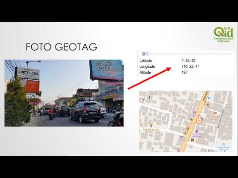 Menampilkan Foto Geotag ke dalam QGIS - YouTube