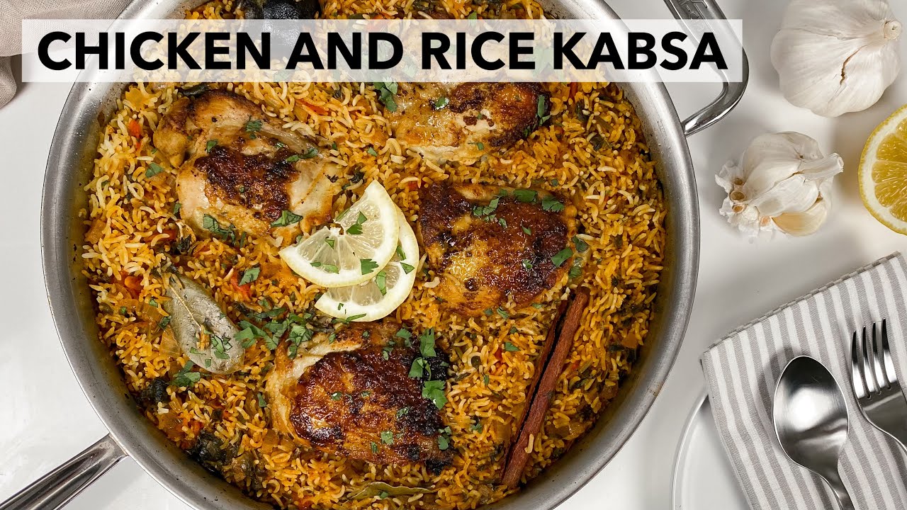 Arabian Chicken Kabsa Feast | So Easy Without Oven - YouTube