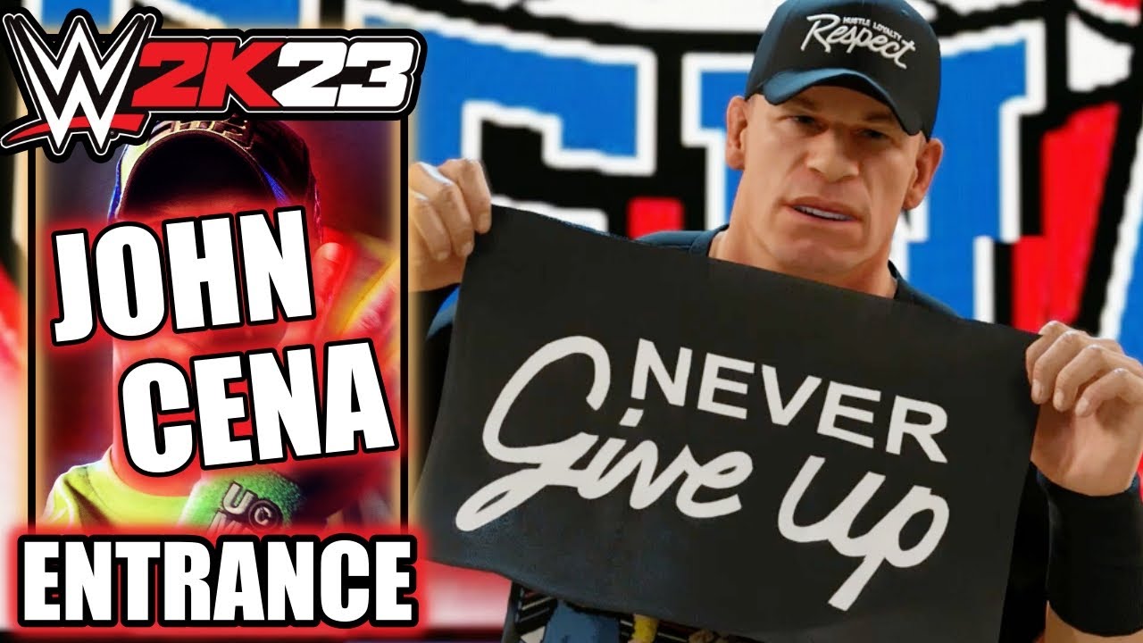 WWE 2K23 John Cena Entrance Cinematic - YouTube