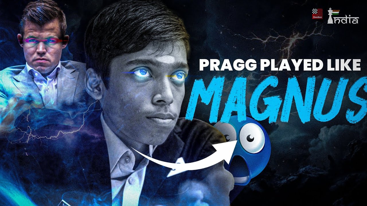 When Praggnanandhaa channels the spirit of Magnus Carlsen | Pragg vs ...