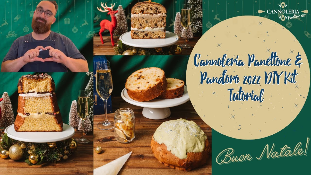 Cannoleria Panettone & Pandoro 2022 DIY Kit Tutorial - YouTube