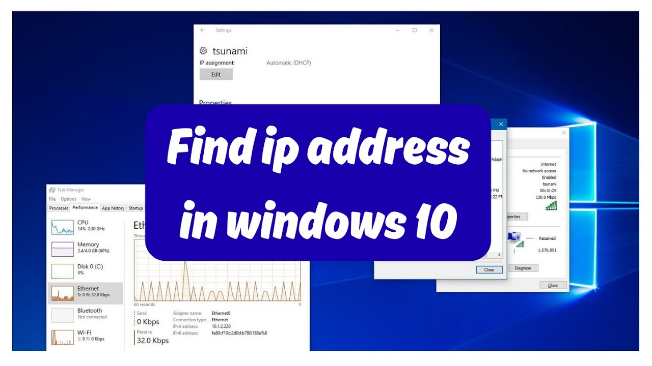 How to Find My IP Address on Windows 10 | Step-by-Step Guide - YouTube