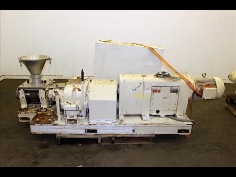Used- Hutt/Bepex Compactor, Type K200/100 - stock # 49307 - YouTube