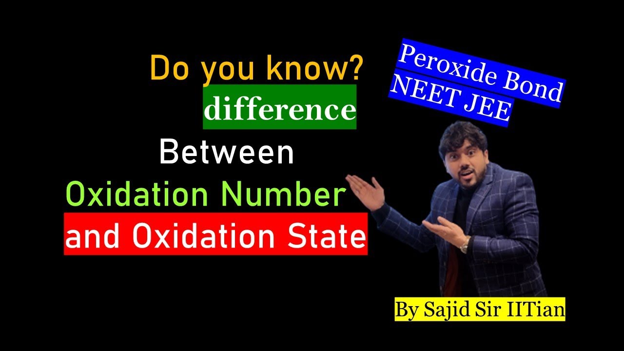 Lec 01 Redox Reaction | Oxidation Number and Oxidation State | Peroxide ...
