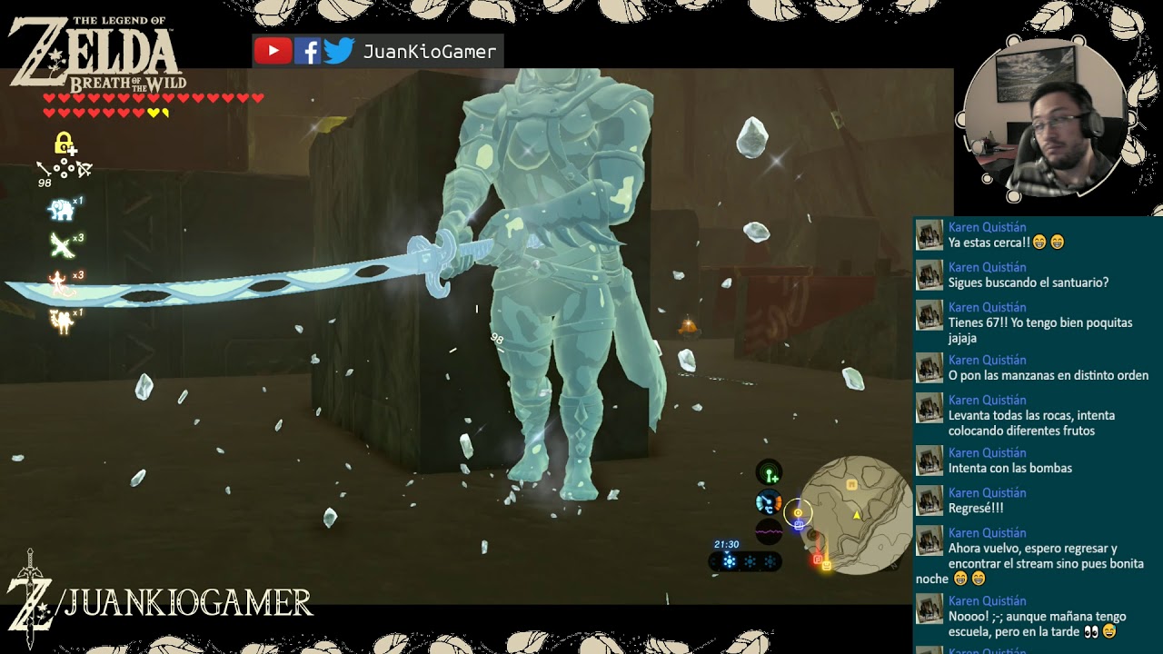 Zelda Breath of the Wild - El desafío del Orbe del clan Yiga - YouTube