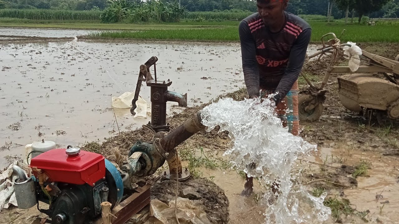 New veido water😱😄 pump mechanism starring full power engine for my ...