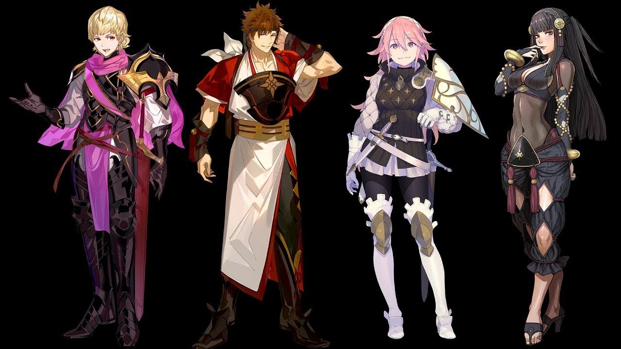 Fire Emblem Heroes: Voice Clips - Children of Fate [ENG/JP] - YouTube
