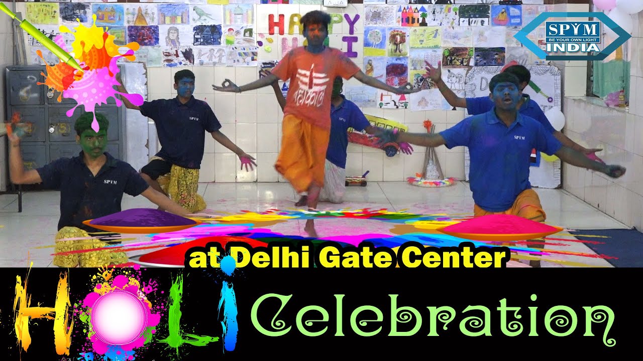 #holi#Holi Celebration at Delhi Gate Center 2022 - YouTube