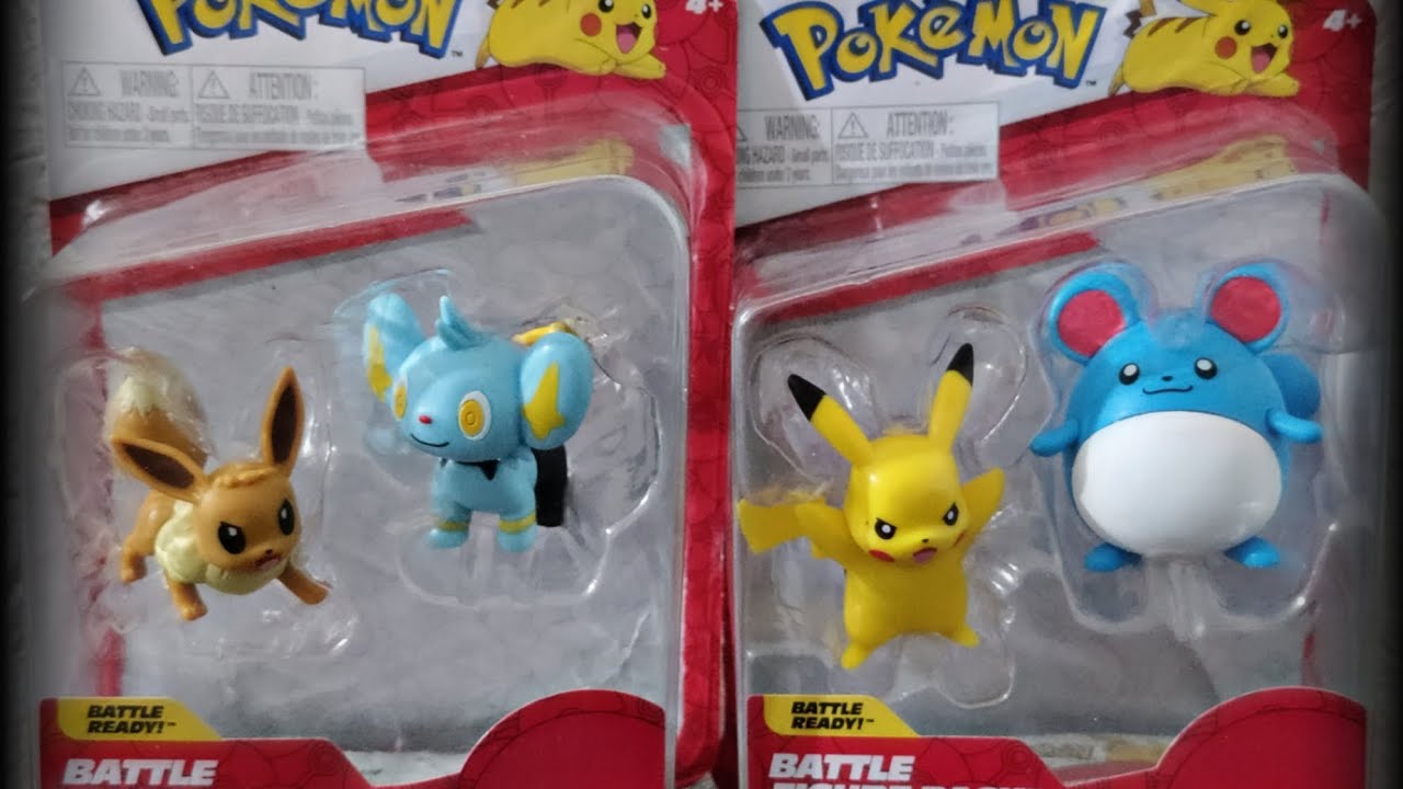 POKEMON DOBLE PACK SHINX EEVEE PIKACHU MARILL S6 - YouTube