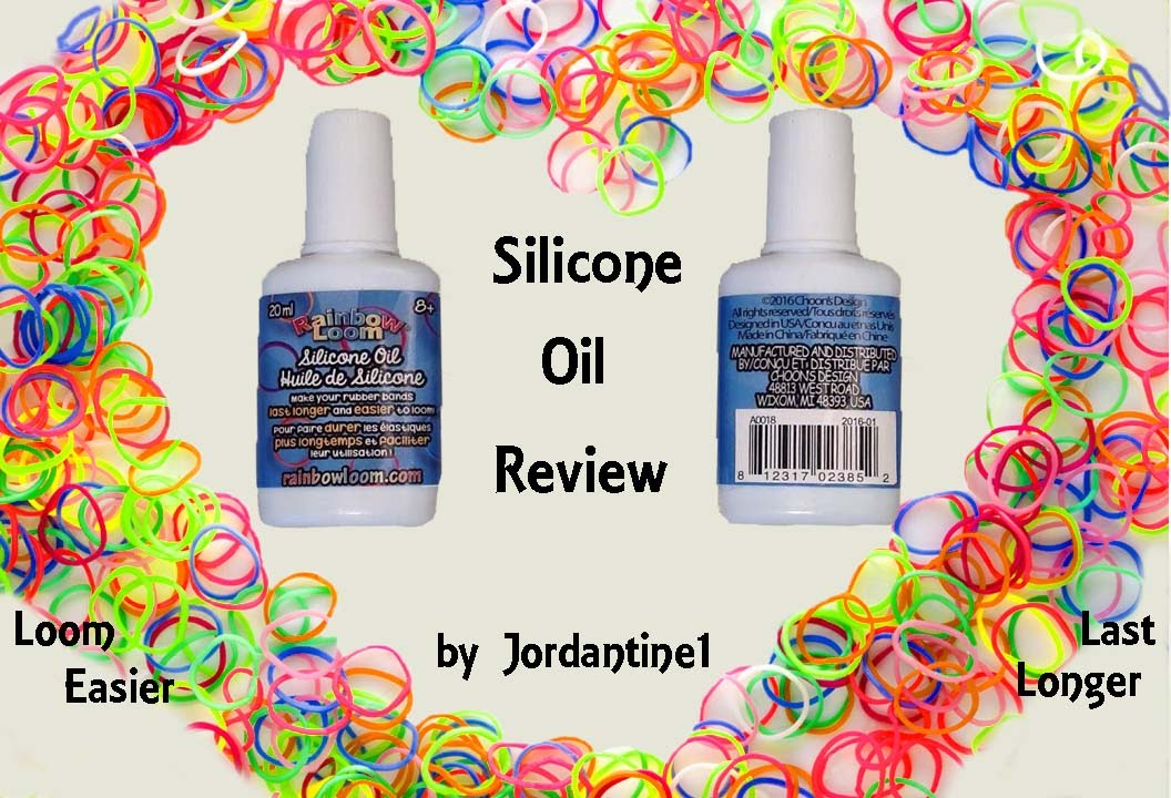 New Silicone Oil Review - Rainbow Loom Band Lubricant & Loomigurumi ...