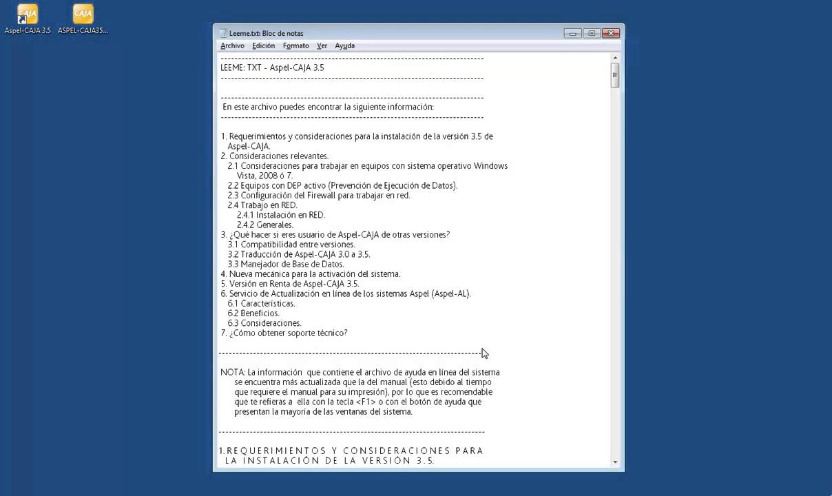 Instalación y activación de Aspel-Caja 3.5 Cade Soluciones su Experto ...