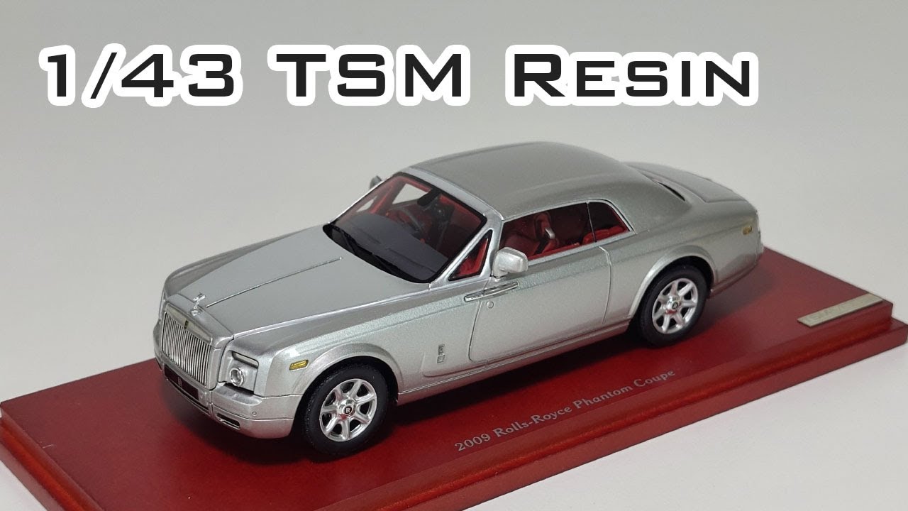 Diecast 1/43 TSM Models Rolls Royce Phantom Coupe Resin - YouTube