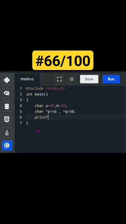 Pointer In C Cprogrammingpointercodingcodeskillsviralshorts Youtube 4746
