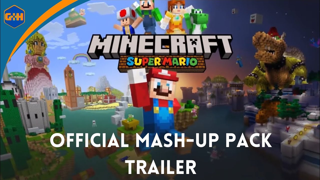 Minecraft - Official Super Mario Mash-Up Pack Trailer | Nintendo Switch ...