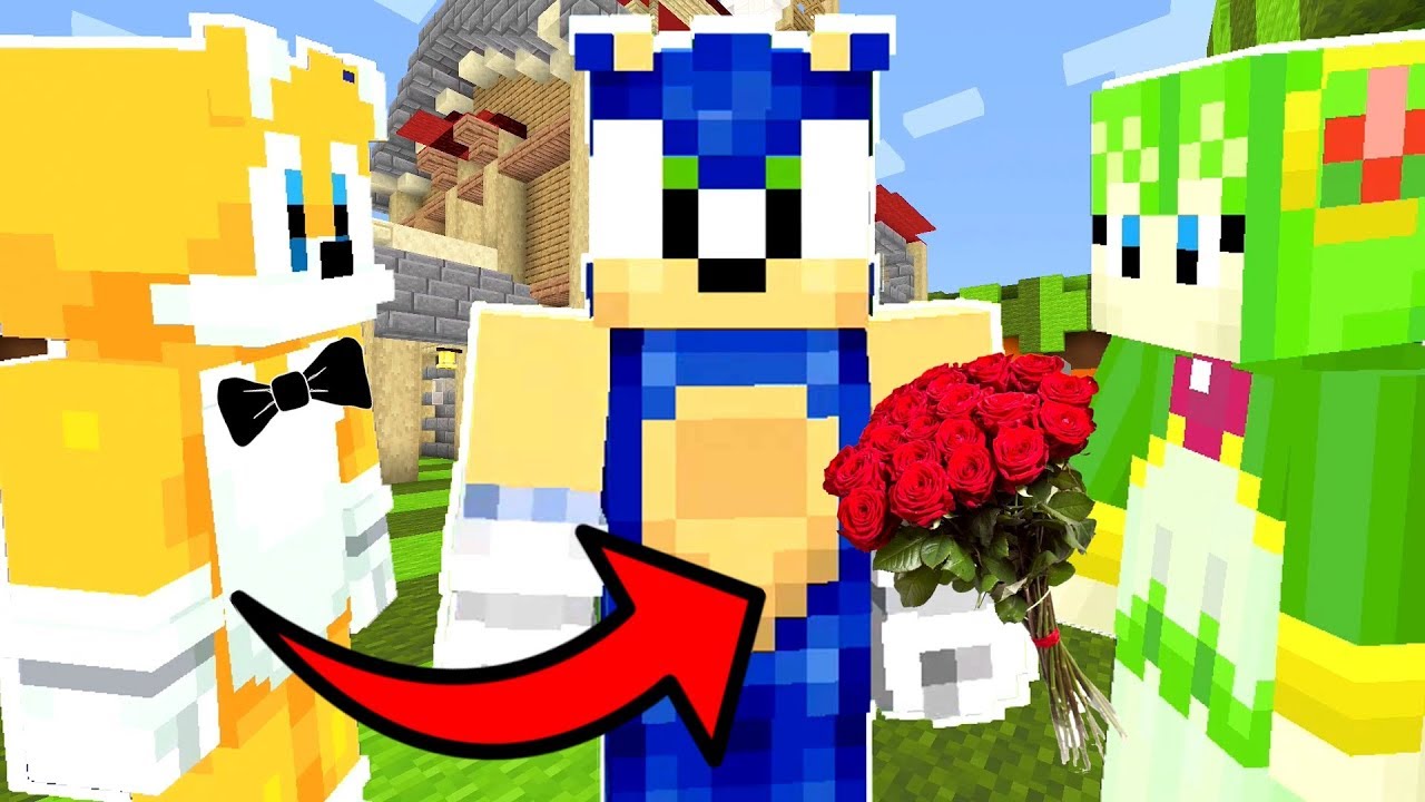 Minecraft Sonic The Hedgehog - Tails Gets Married To His Girlfriend ...