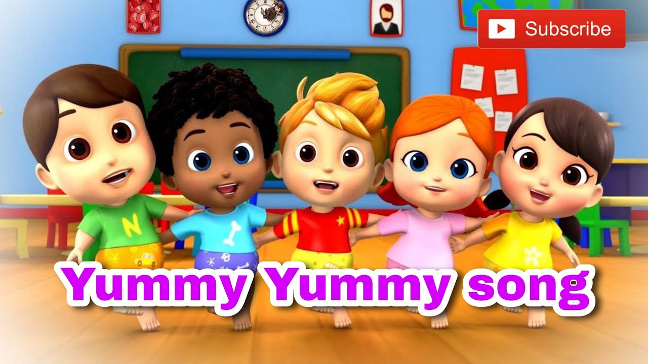 Yummy Yummy Song For Kids - Kids Dance Song - Kids Song - YouTube