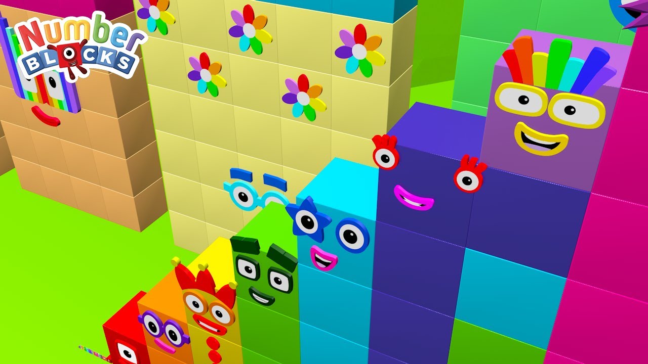 Numberblocks Step Squad 100 vs 70 MILLION - Count to 70,000,000 Song ...