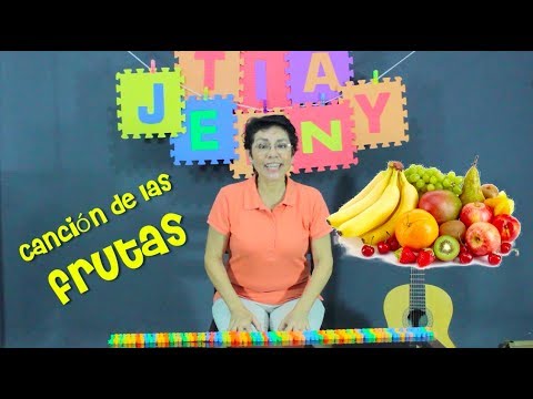 Aprendiendo a reconocer las frutas. Canción: Las Frutas - YouTube
