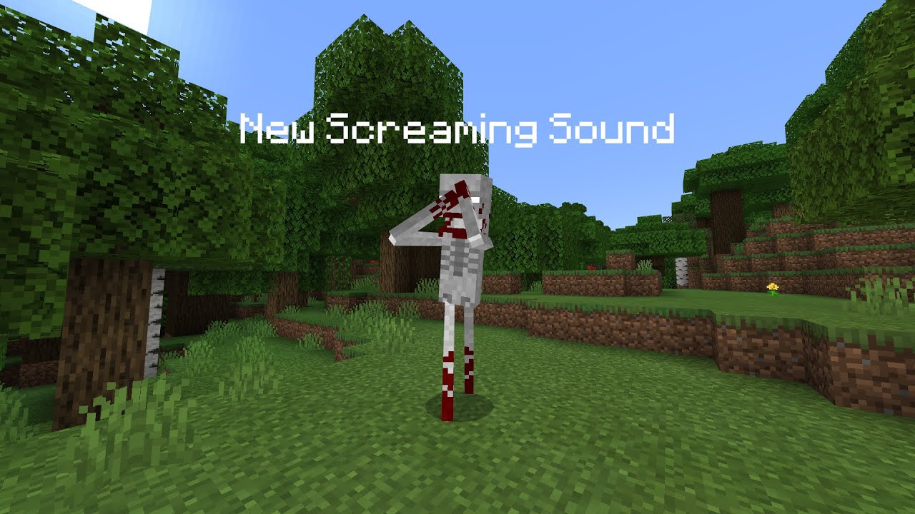 New SCP-096 screaming duration and sound [Minecraft BE] - YouTube
