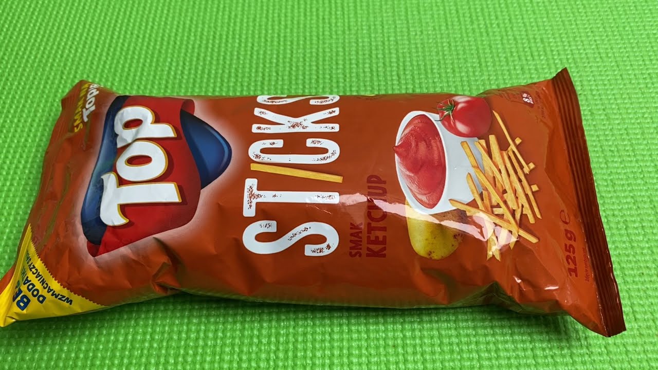 Top Sticks Ketchup Flavour Unboxing | Sticks Unboxing | Satisfying ...