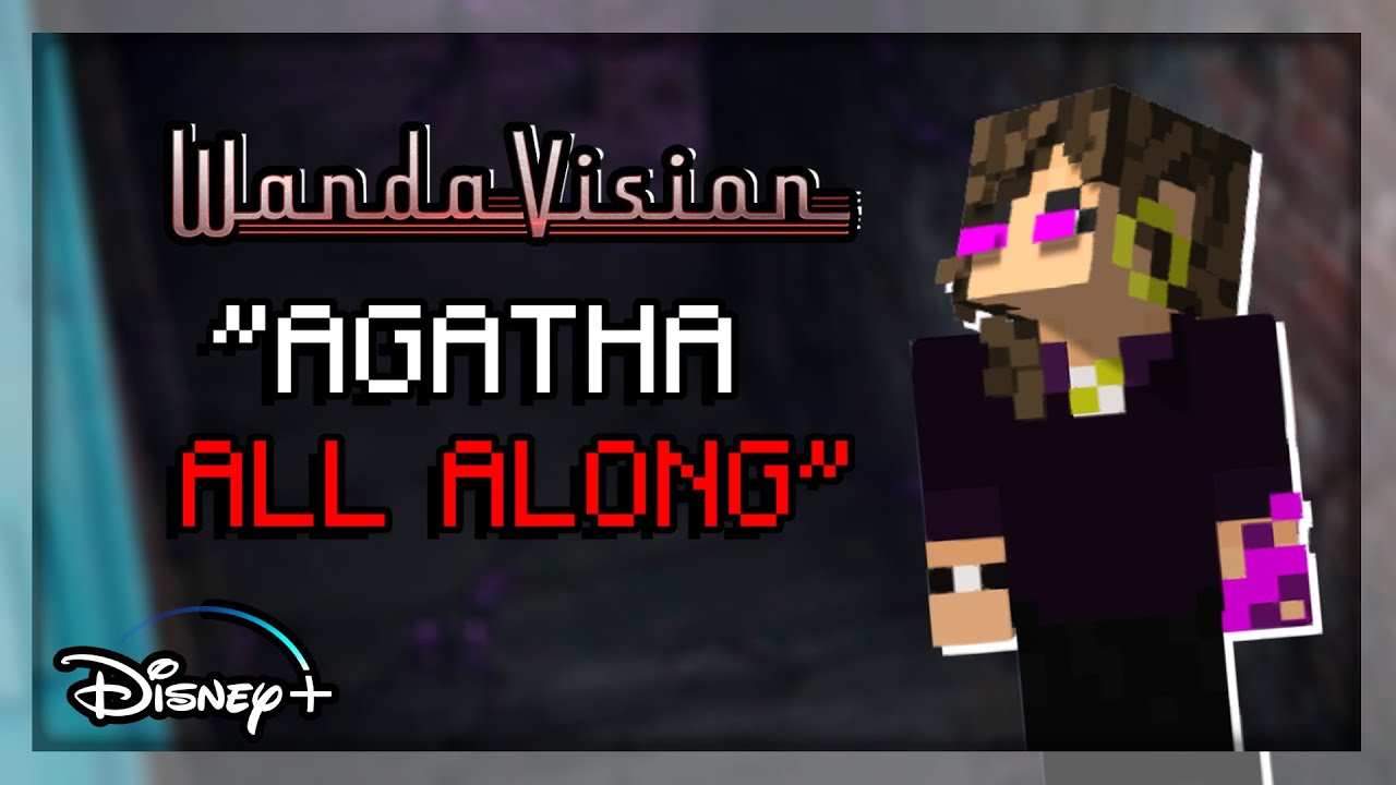 WandaVision- 🎵 AGATHA ALL ALONG 🎵 [Minecraft] - YouTube