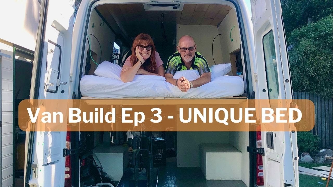 How to make a floating bed in your Van Build - Ep 3 | - YouTube