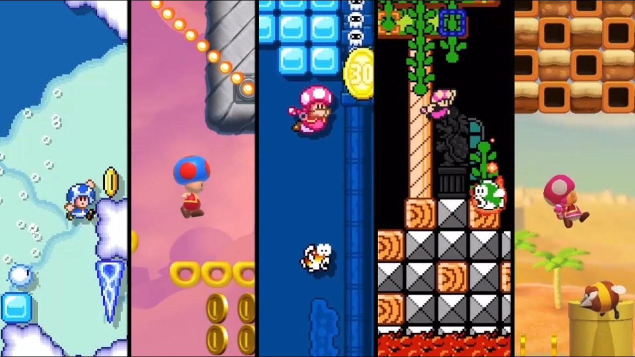 Creating New Level Themes For Super Mario Maker 2 - Showcase Edition ...