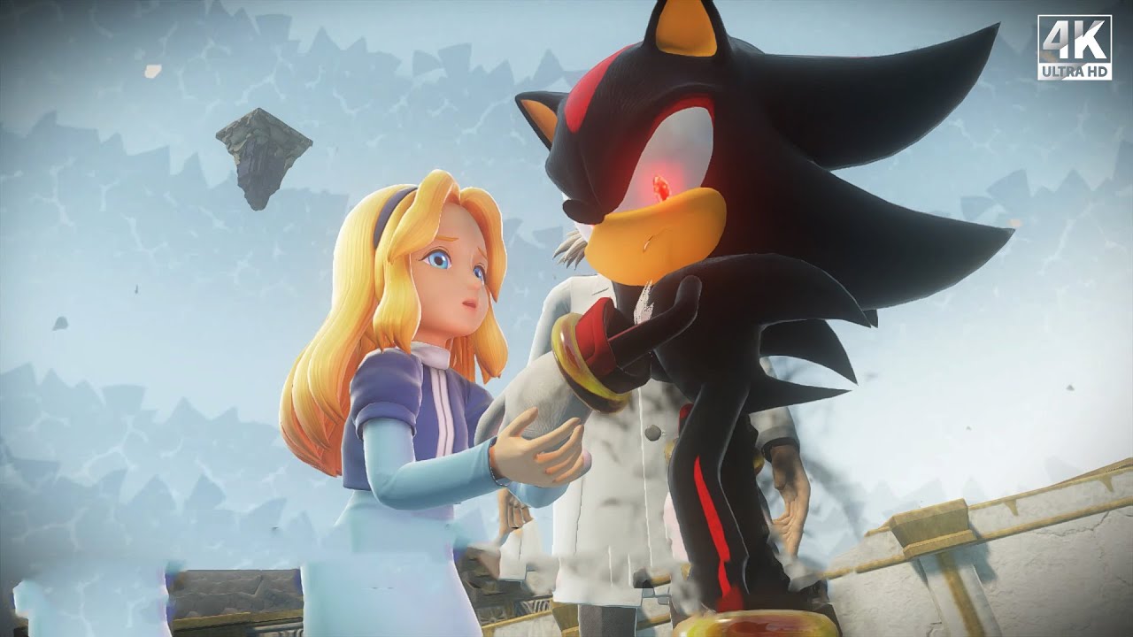 The Moment Maria saved Shadow from becoming truly Evil - Sonic x Shadow ...