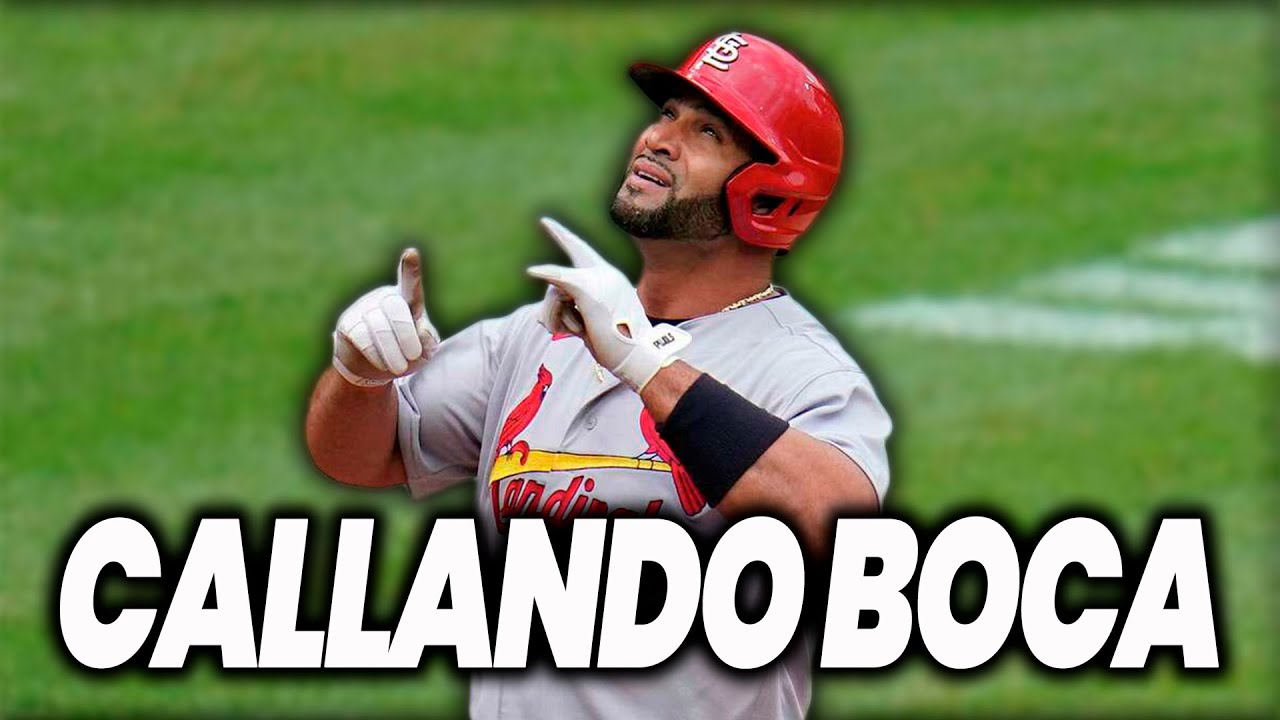 ALBERT PUJOLS le calla la boca a muchos cronistas - YouTube